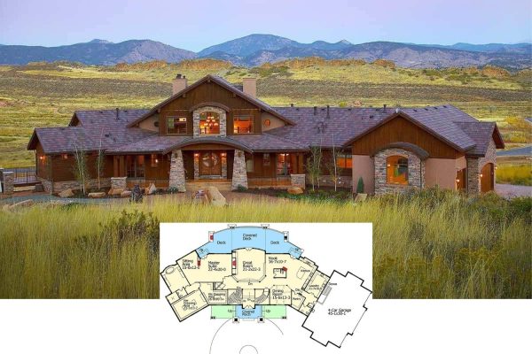 8000 Sq Ft House Plans & Floor Plans