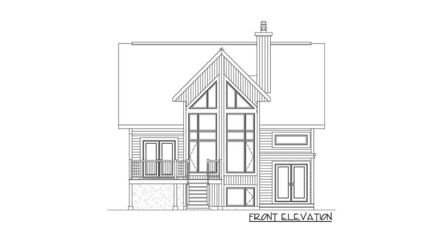 Two-Story 2-Bedroom Mountain Vacation Home with Open Concept Living ...