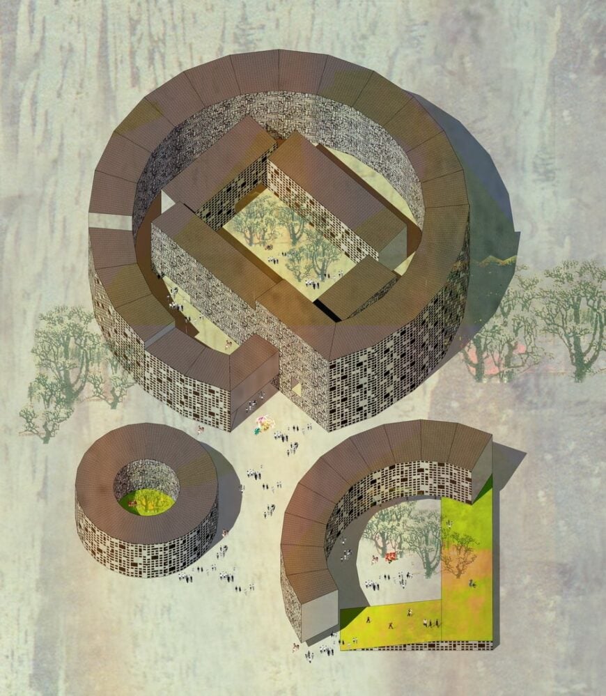 Tulou Collective Housing by URBANUS