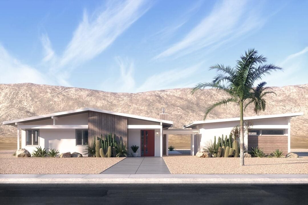 20 Mid-Century Modern Style House Floor Plans