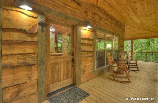 The Perfect Hideaway: Tour This Charming 1-Bedroom Rustic Cabin Floor ...