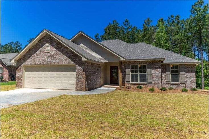 Single-Story 4-Bedroom Country Ranch Style Home with Open Concept ...