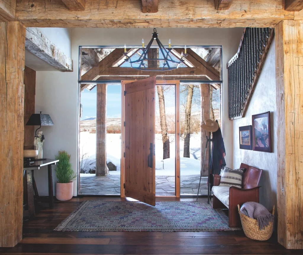 14 Mountain Chalet Foyer Ideas to Create a Warm and Welcoming Ambiance ...