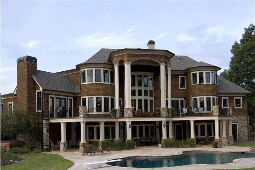 Tour this Dramatic Shingle-Style 4-Bedroom Home with Bonus Room Over ...
