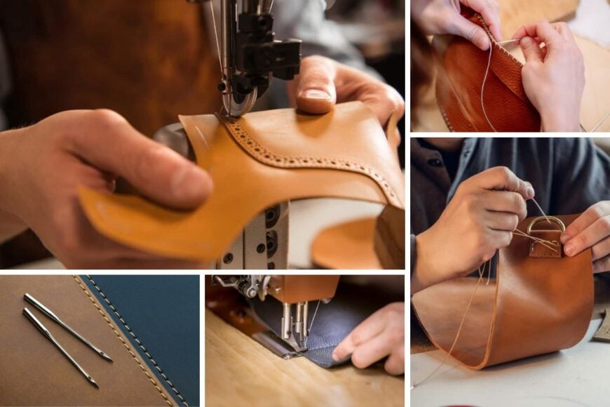 The 2 Types Of Leather Stitching