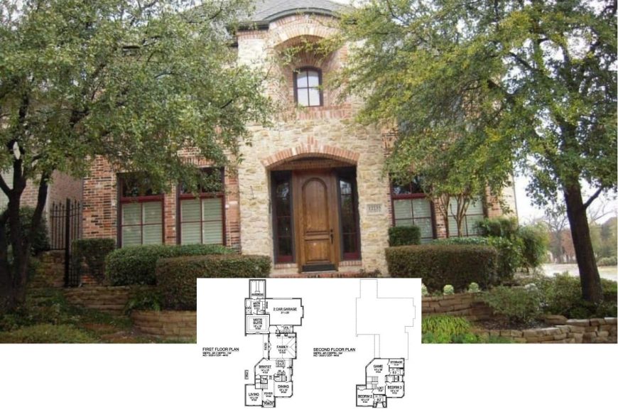 Three-Story Craftsman Style 5-Bedroom Stoneacre Home with Loft and ...