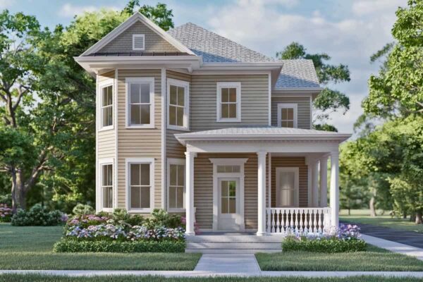 Tour This 2,718 Sq. Ft. 4-Bedroom Victorian Style Home with a Loft (See ...