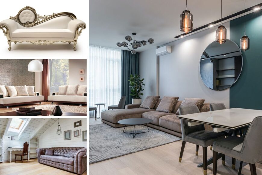 These are the Parts of a Sofa - Illustrated Diagram - Home Stratosphere