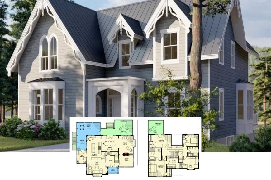 15 Victorian-Style House Plans
