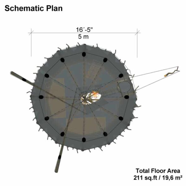 Teepee Playhouse (Floor Plan) – Home Stratosphere