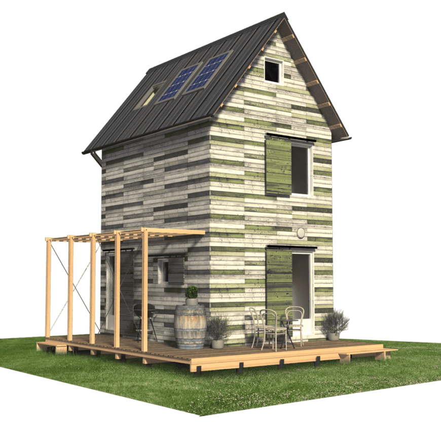 Get Inspired by This 360 Sq. Ft. 3 Bedroom Tower Cabin with a ...