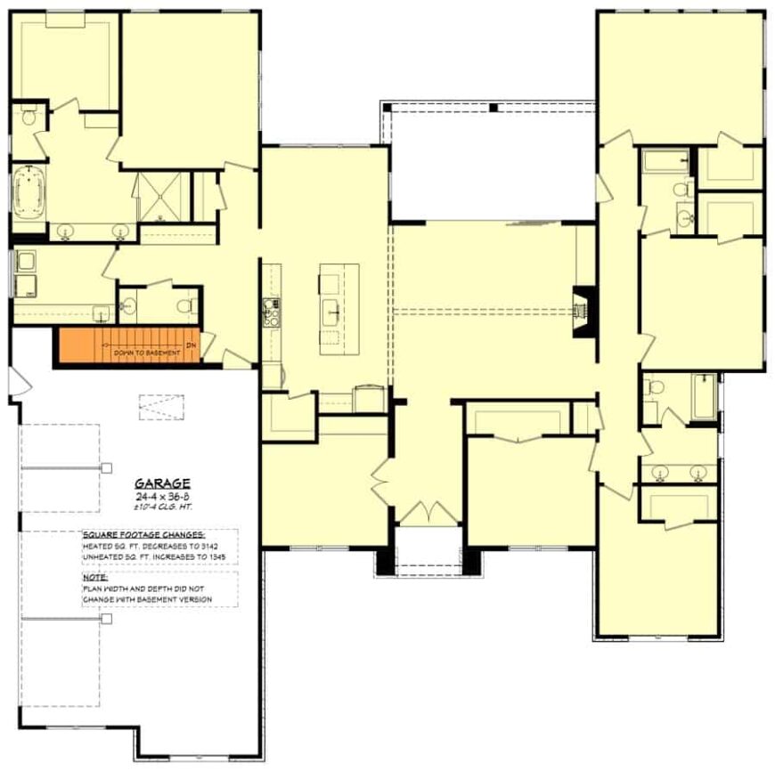 Welcome to This Striking 3,152 Sq. Ft. 5-Bedroom Home with Open Concept ...