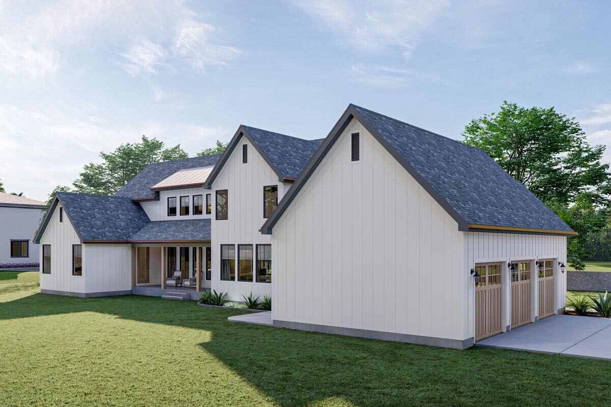 Step Inside This Striking 4-Bedroom Cottage with Modern Accents and a ...