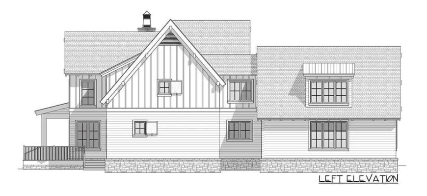 Rustic Two-Story 4-Bedroom New American Home with Loft and Bonus Room ...