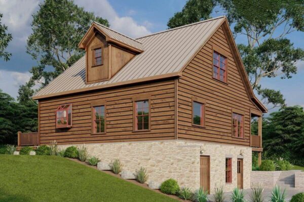 Step Into This Captivating 3-Bedroom Log Cabin with 2,221 Sq. Ft. of ...