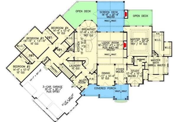 Explore This Exquisite 3,773 Sq. Ft. Craftsman Home with 7 Bedrooms and ...