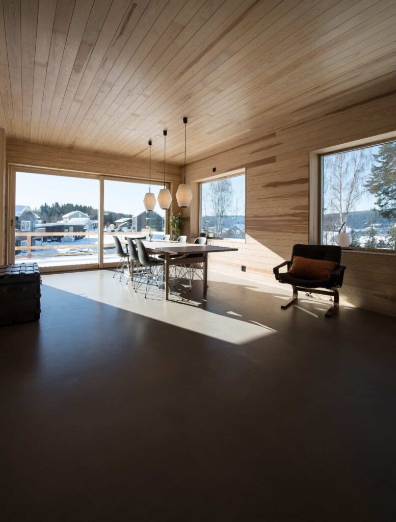 House in Red Concrete by Sanden+Hodnekvam Architects – Home Stratosphere