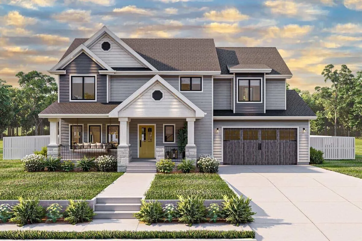 101 Contemporary Style House Floor Plans