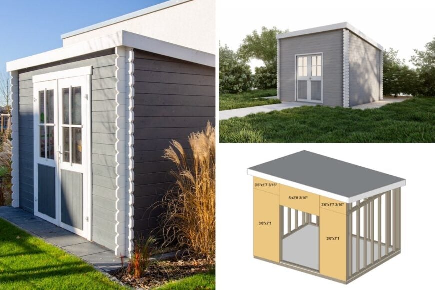 7 Free Shed Plans and Blueprints (PDFs You Can Download or Print ...