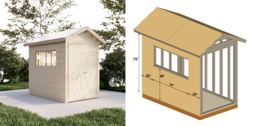 7 Free Shed Plans and Blueprints (PDFs You Can Download or Print ...