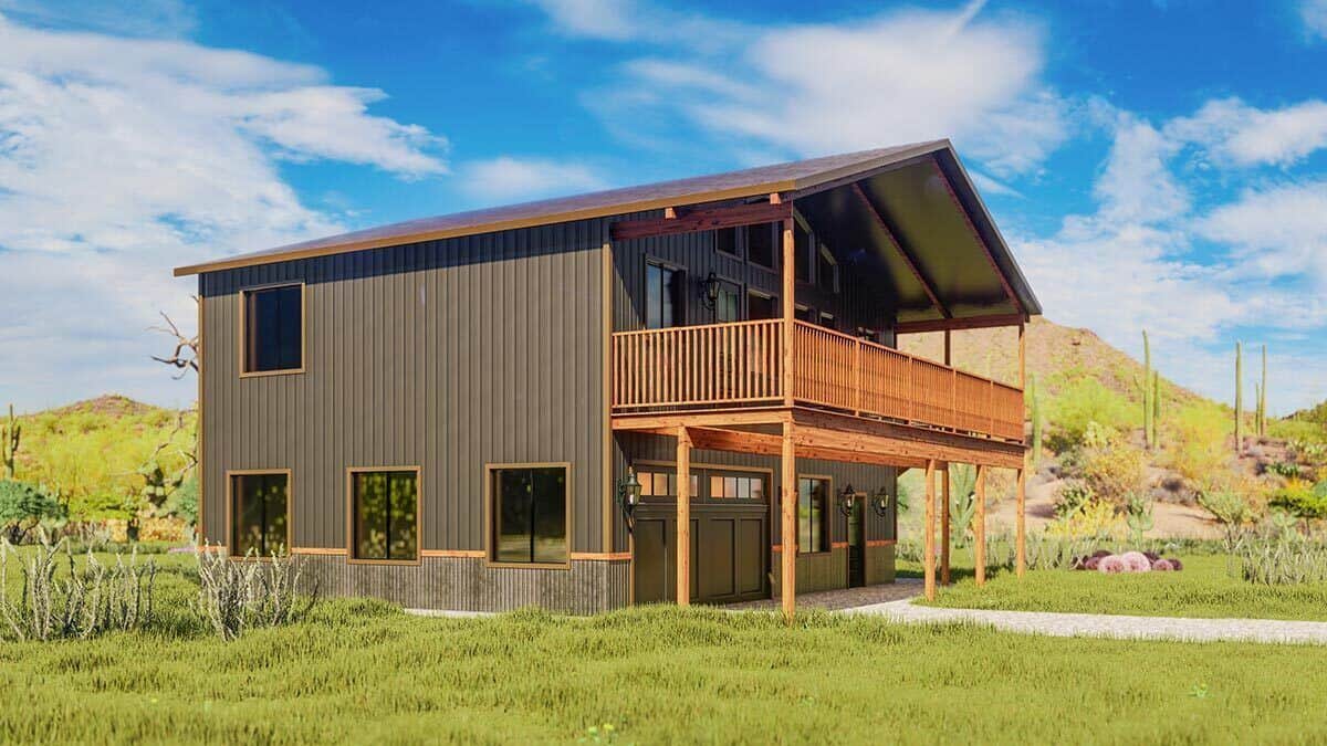 Don't Miss This Rustic Two-Story 2-Bedroom Barndominium with Unmatched ...