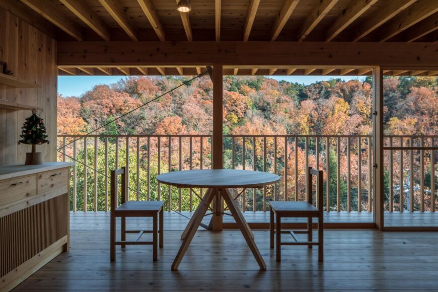 Incredible House Built Into the Side of a Cliff with a Driveway Bridge ...