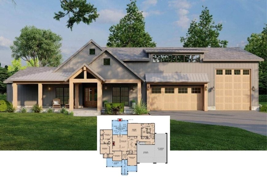 Check Out This 1,462 Sq. Ft. 3 Bedroom Ranch Home with Double Garage ...