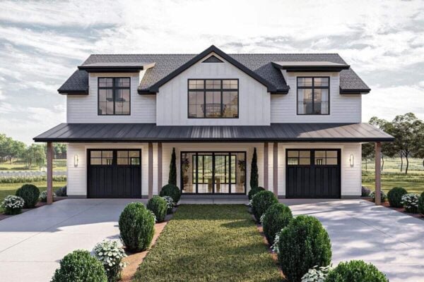 Tour This Striking 1,911 Sq. Ft. Modern Farmhouse with 2-Bedrooms, Dual ...
