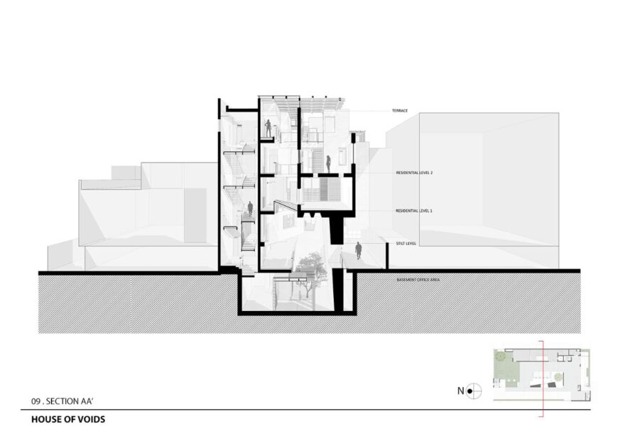 House of Voids in New Delhi, India by Malik Architecture – Home ...