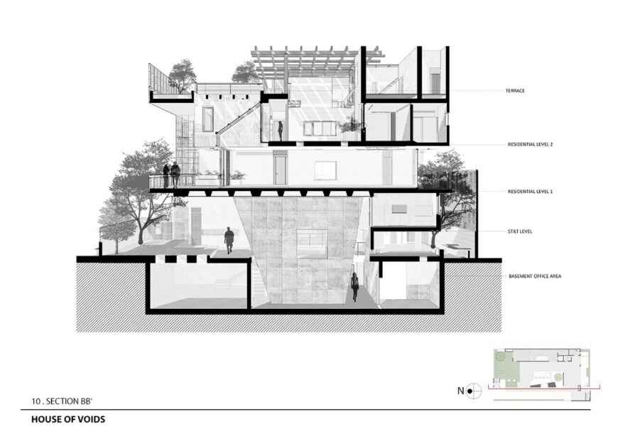 House of Voids in New Delhi, India by Malik Architecture – Home ...