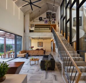 Chromatic House in Gurugram, Haryana, India by Anagram Architects ...