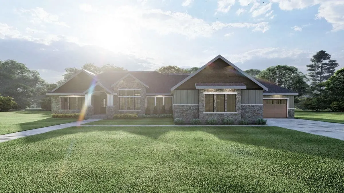 101 Wide Lot House Floor Plans