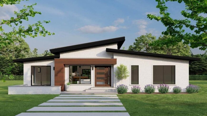 Step Inside This Architecturally Bold 3-Bedroom Home with an ...