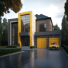 16 Wild Futuristic House Designs (Yellow and Charcoal Grey Concepts ...