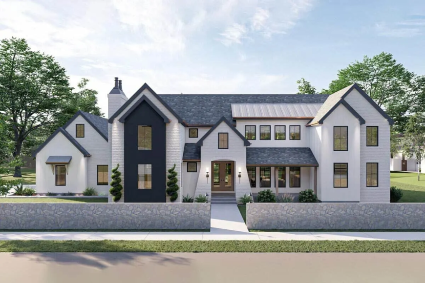 The Latest Trend In Home Exteriors: Two-Tone Paint Jobs (Dramatically ...