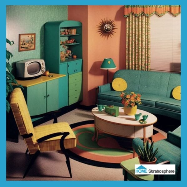 26 Fabulous Vintage 1950s Living Room Interior Designs