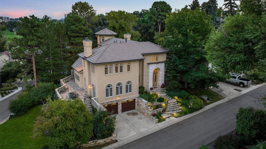 Cedar Terrace, Tuscan Villa-Inspired Home at 1687 E Cedar Ave – Home ...