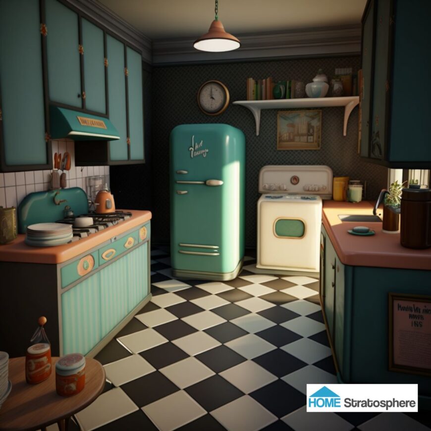 24 Retro 1950s Kitchen Designs – Home Stratosphere