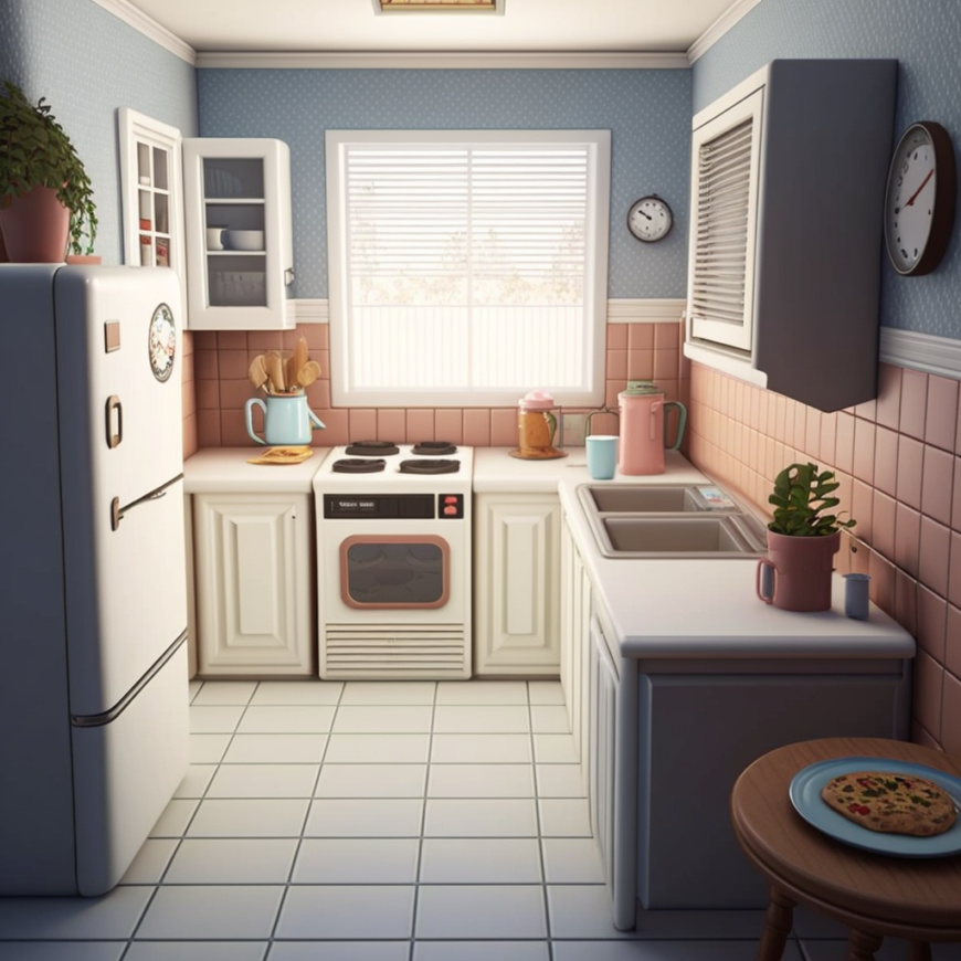 31 Retro 1980s Style Kitchen Designs – Home Stratosphere