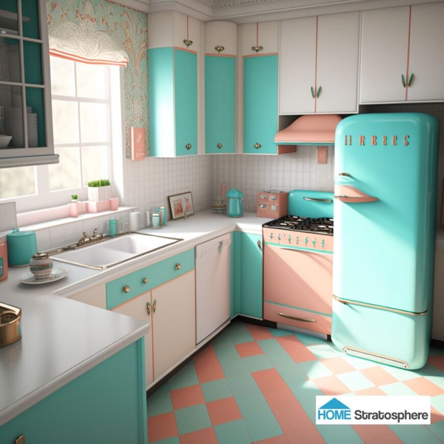 24 Retro 1950s Kitchen Designs – Home Stratosphere