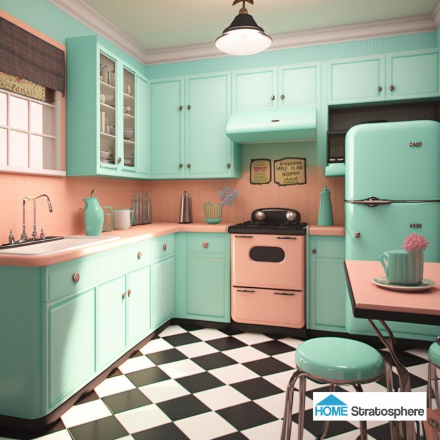 24 Retro 1950s Kitchen Designs – Home Stratosphere