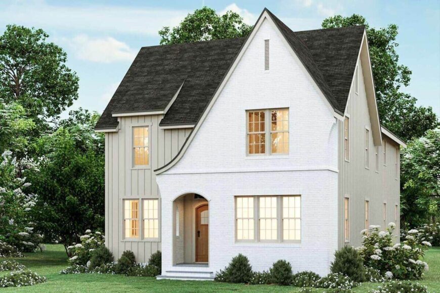 Step Into This Unique Contemporary 2,802 Sq. Ft. Two-Story Home with ...