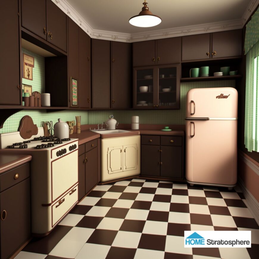 24 Retro 1950s Kitchen Designs – Home Stratosphere