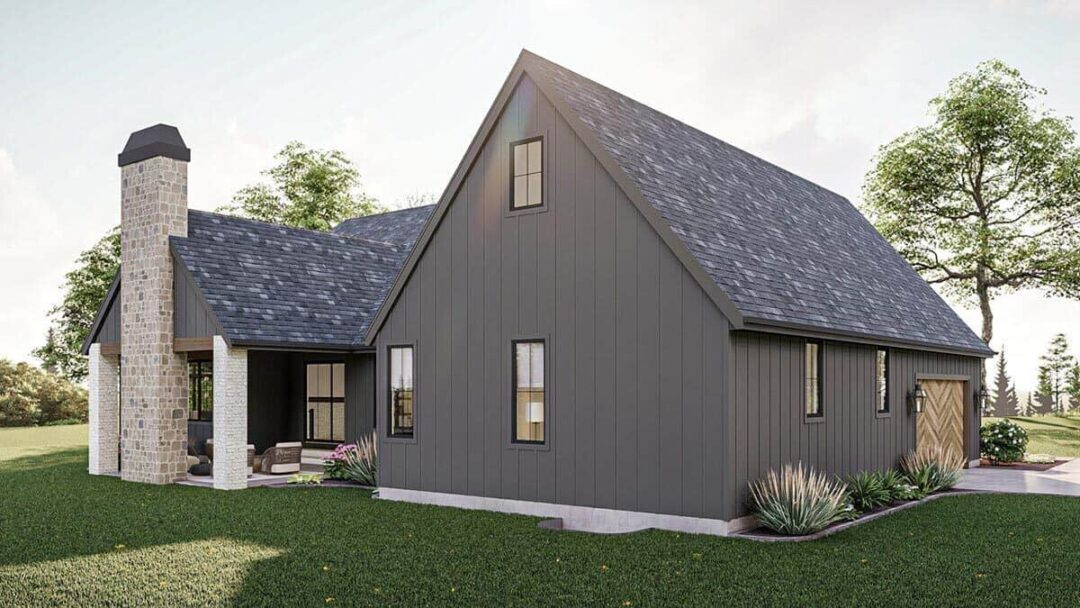 Contemporary Comfort: Modern Cottage Floor Plan Boasts Open Concept ...