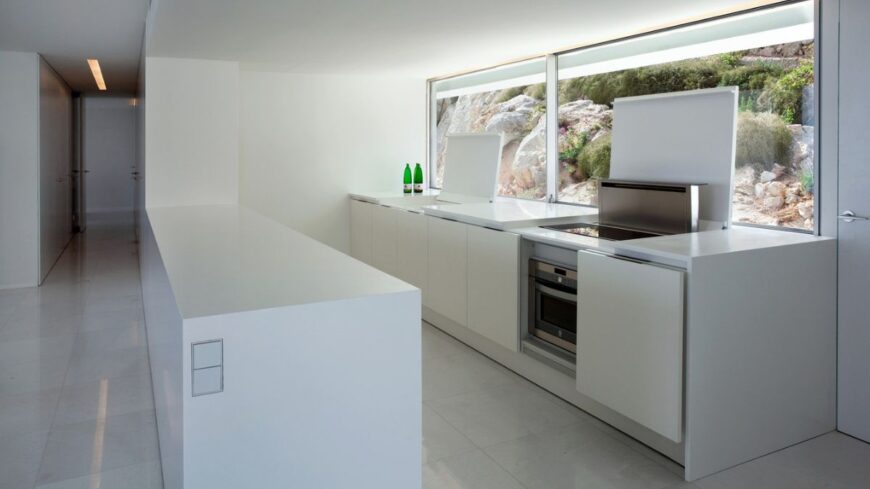 Stone-Anchored Cliff House Looks Out Over Mediterranean Seascape – Home ...