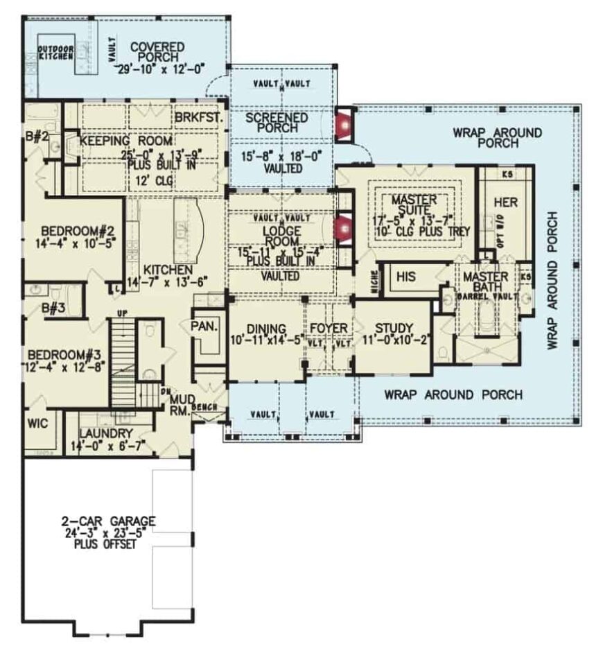 Discover the Timeless Appeal of This Classy 3-Bedroom Farmhouse with ...