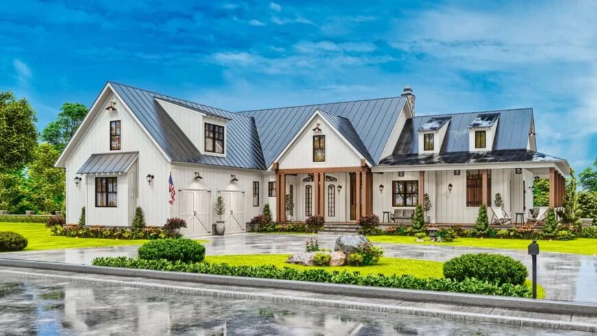 Discover the Timeless Appeal of This Classy 3-Bedroom Farmhouse with ...