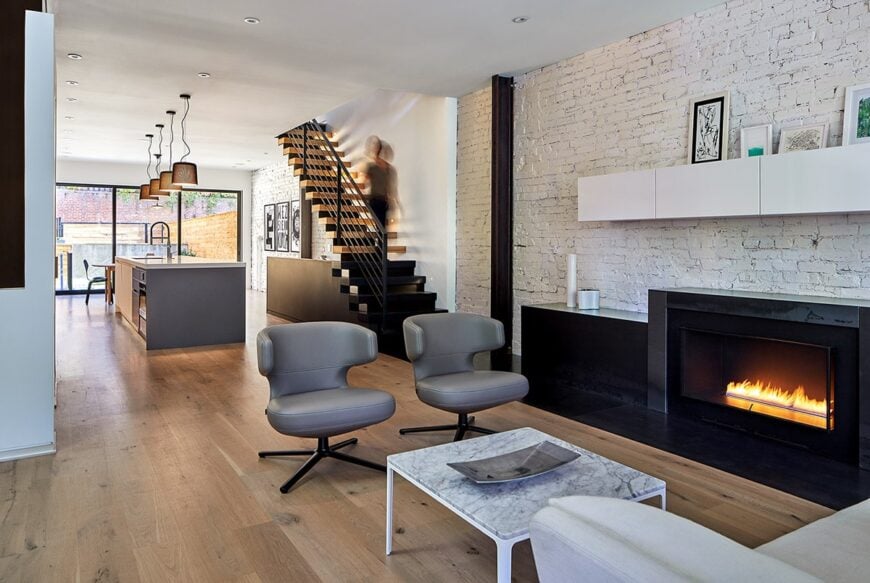 Architectural Heritage Preserved in Complete Update of DC Rowhouse