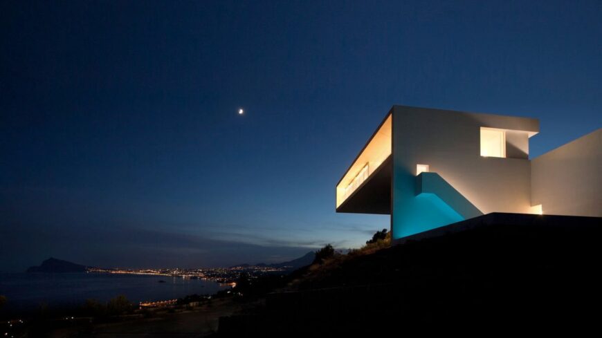 Stone-Anchored Cliff House Looks Out Over Mediterranean Seascape – Home ...