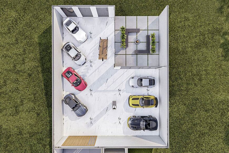 Spacious Modern-Style Carriage Home Floor Plan Finds Room for a Lot of ...
